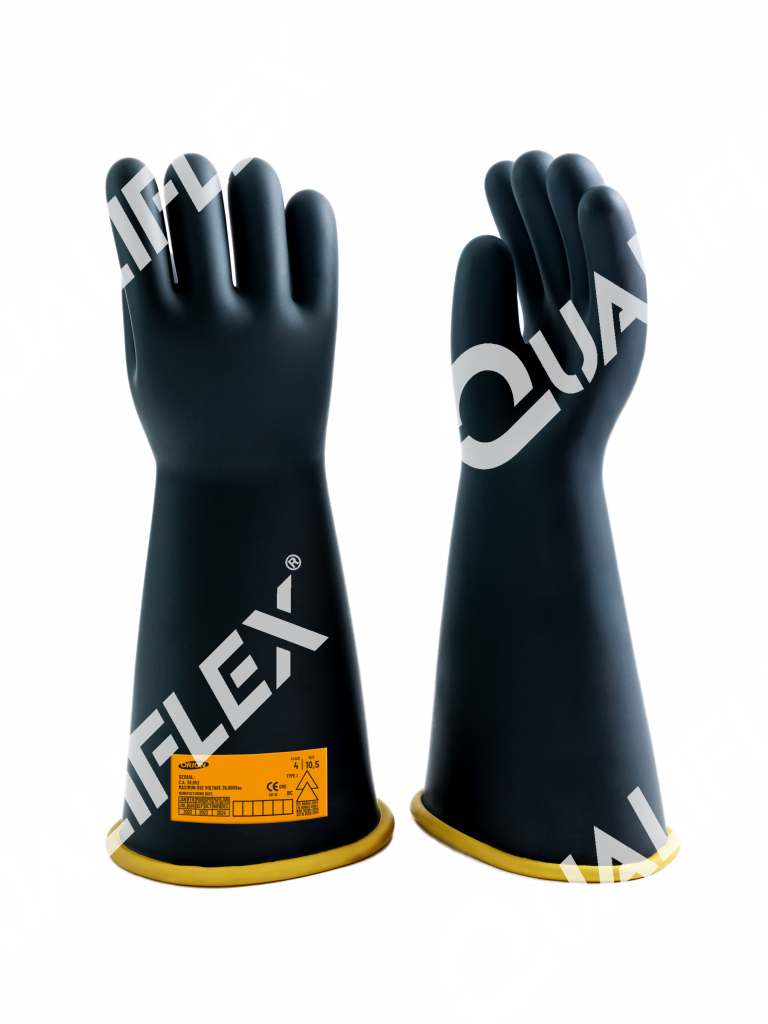 Luva para Alta Tensão - Classe 2 - 20kv - Qualiflex